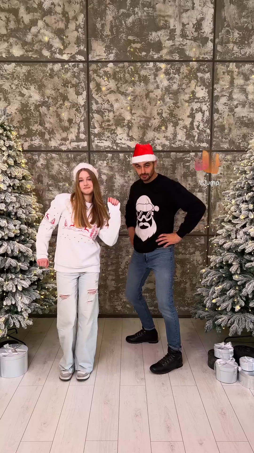 Change images for Christmas in a jump ️ How to make a TikTok videoe