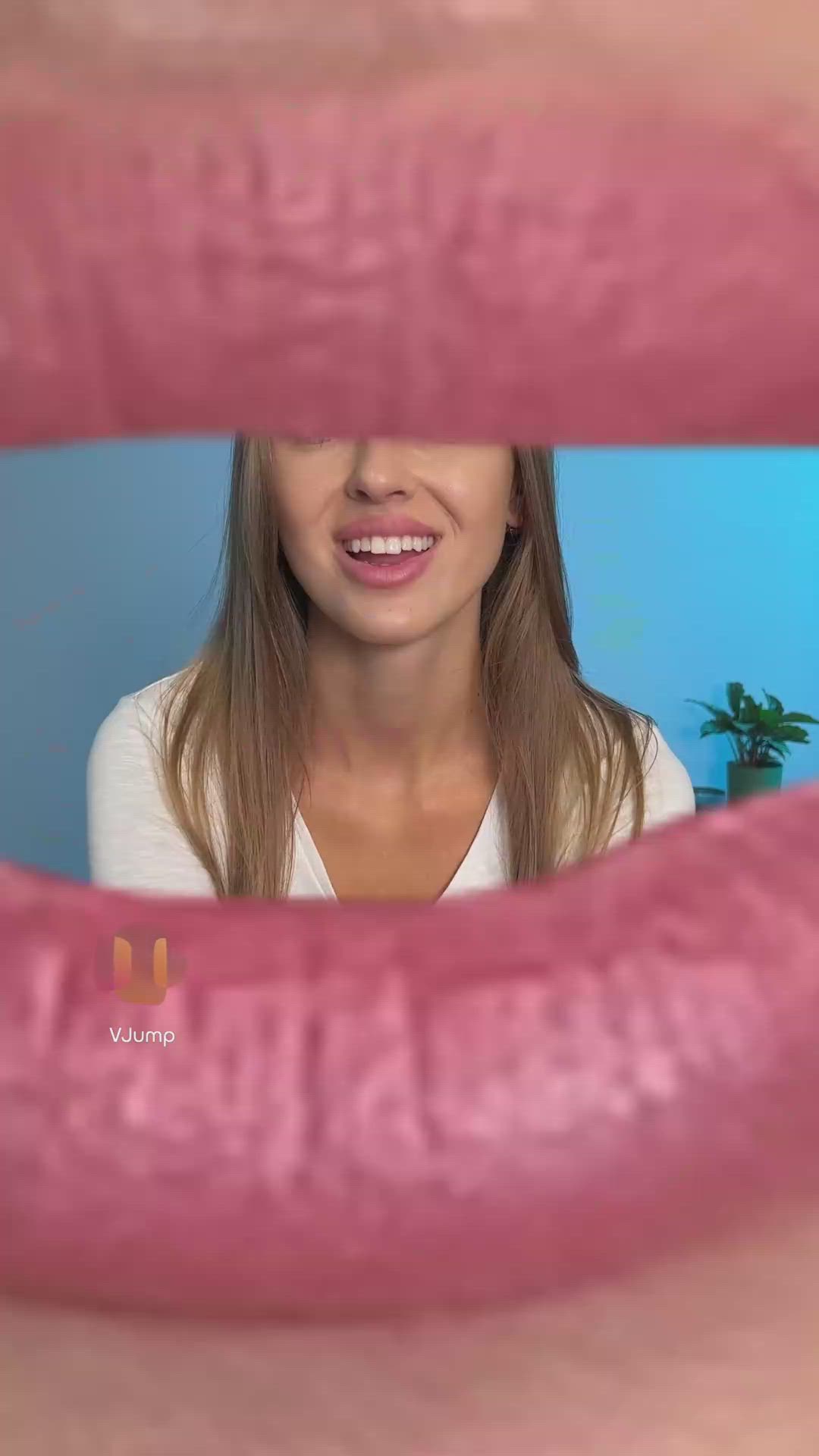 Change images by transitioning through the lips ️ How to make a TikTok ...