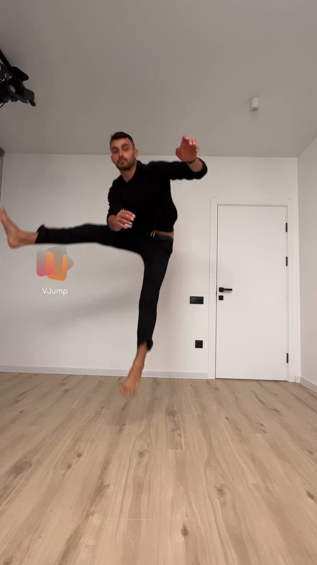 Changing clothes while jumping ️ How to make a TikTok videoe