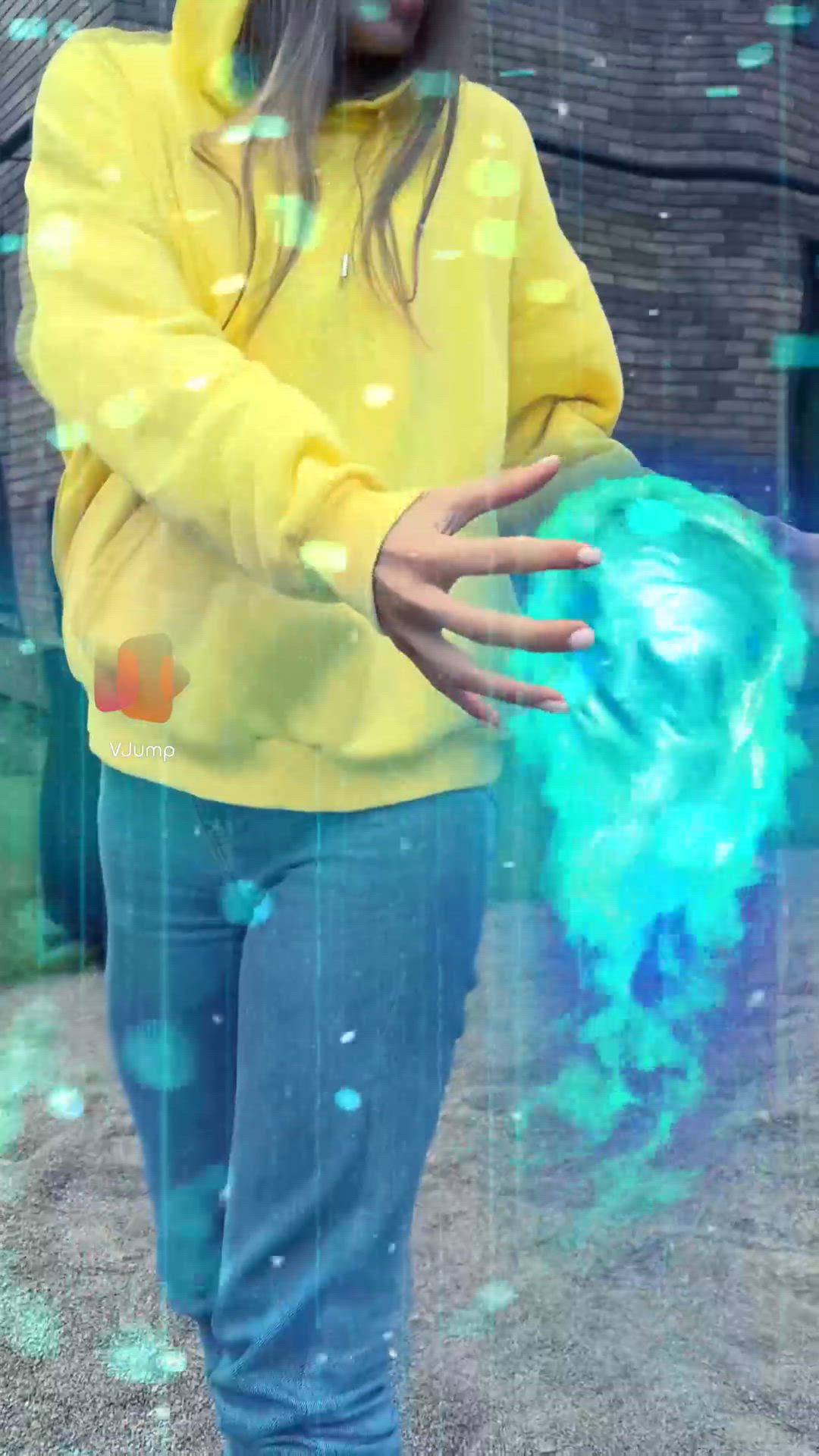 Light up and get the superpower of lightning ️ How to make a TikTok videoe