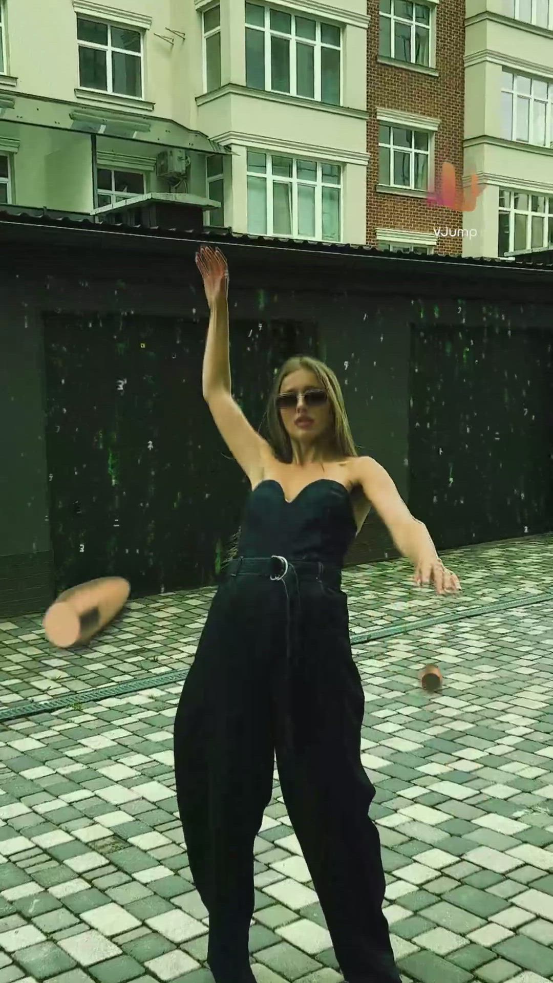 Put on the goggles and get into the matrix ️ How to make a TikTok videoe