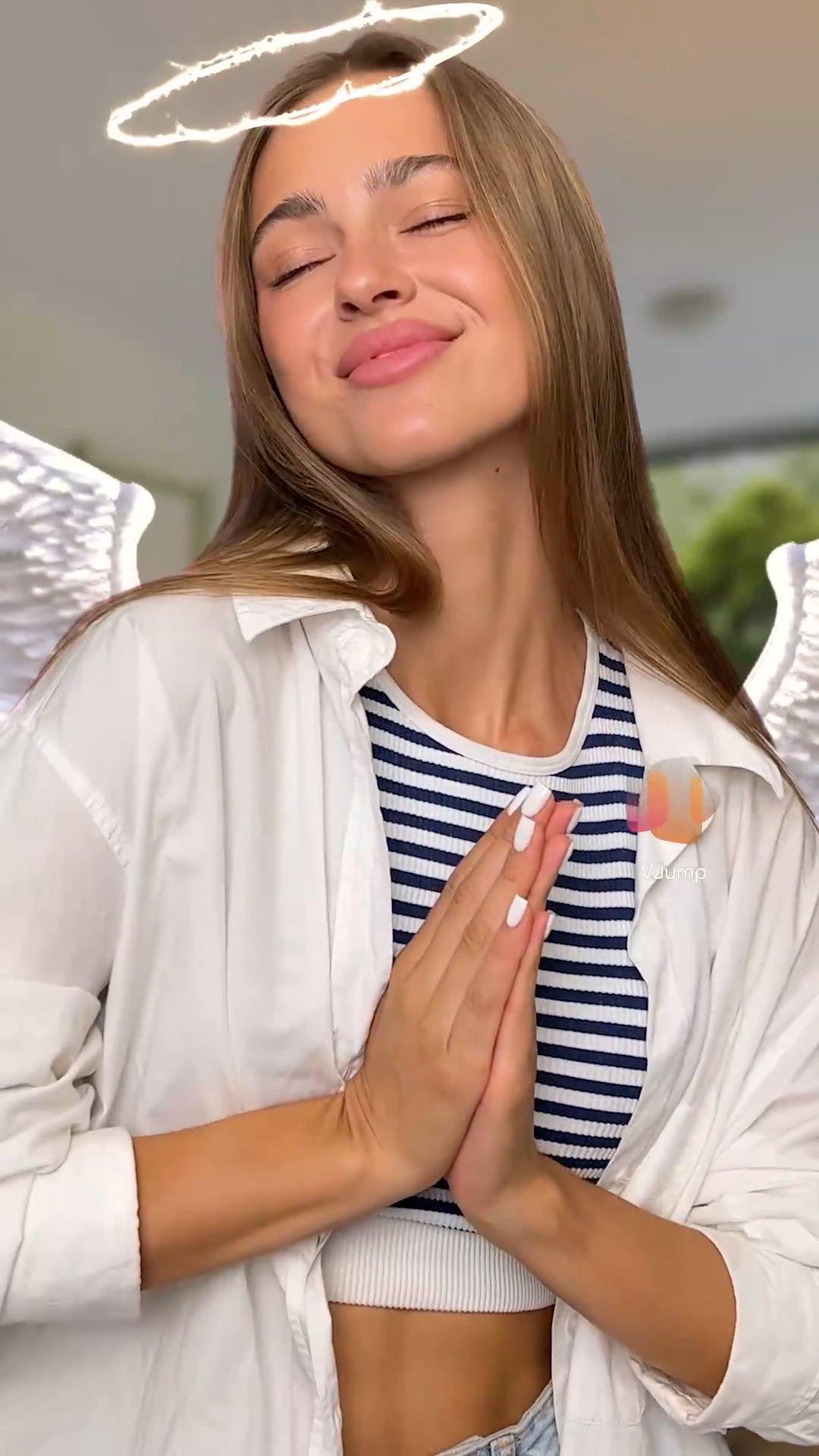 Transform from an angel to a demon ️ How to make a TikTok videoe