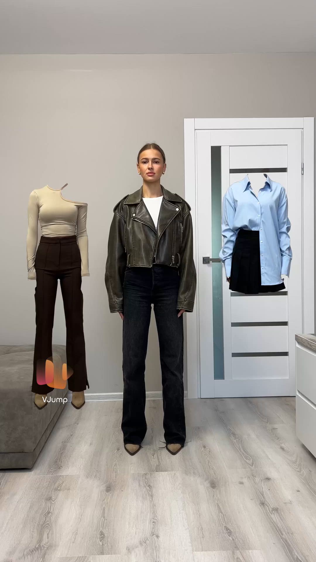 Selecting an outfit from the list of virtual outfits ️ How to make a ...