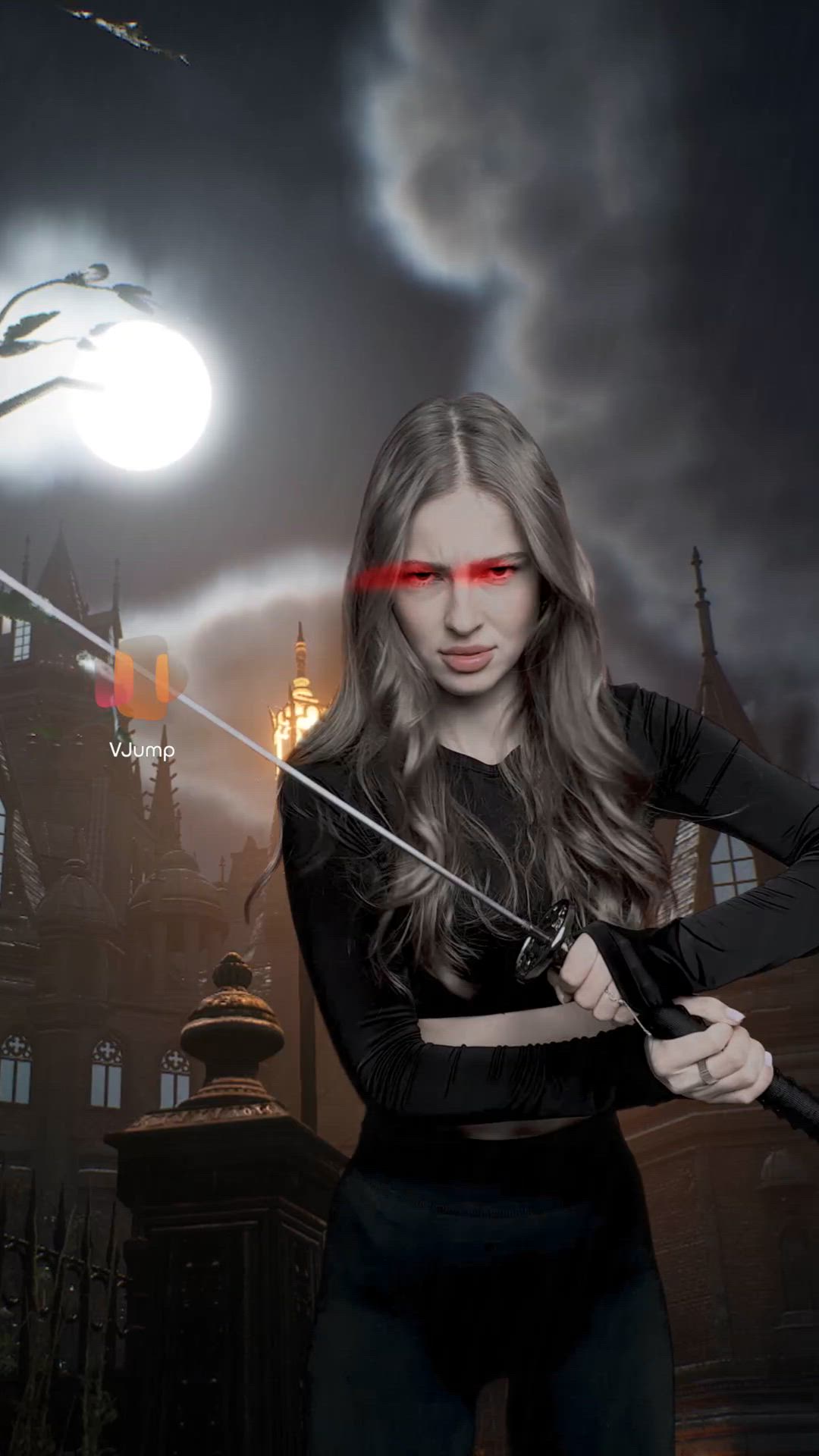 Find ourselves in a fairy-tale location and become a warlike hero ️ How to make a TikTok videoe