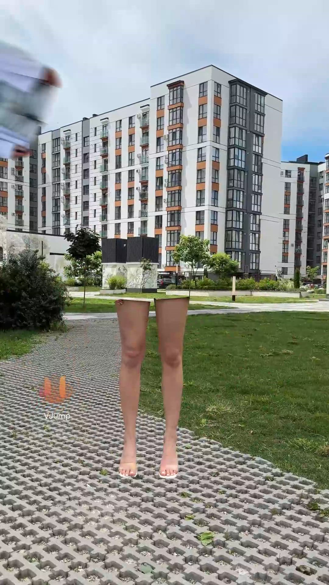 Assembling a character from parts ️ How to make a TikTok videoe