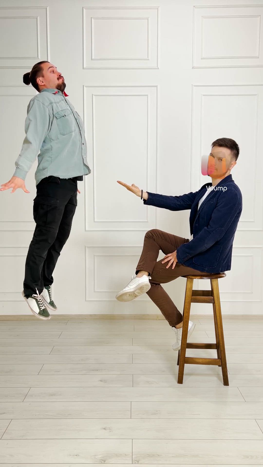 Send a flying person into the air with the wave of your hand ️ How to ...