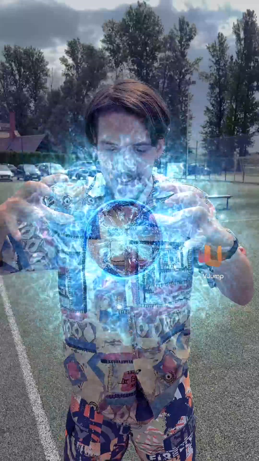 Create a ball of lightning, and change the color of the sky. ️ How to ...