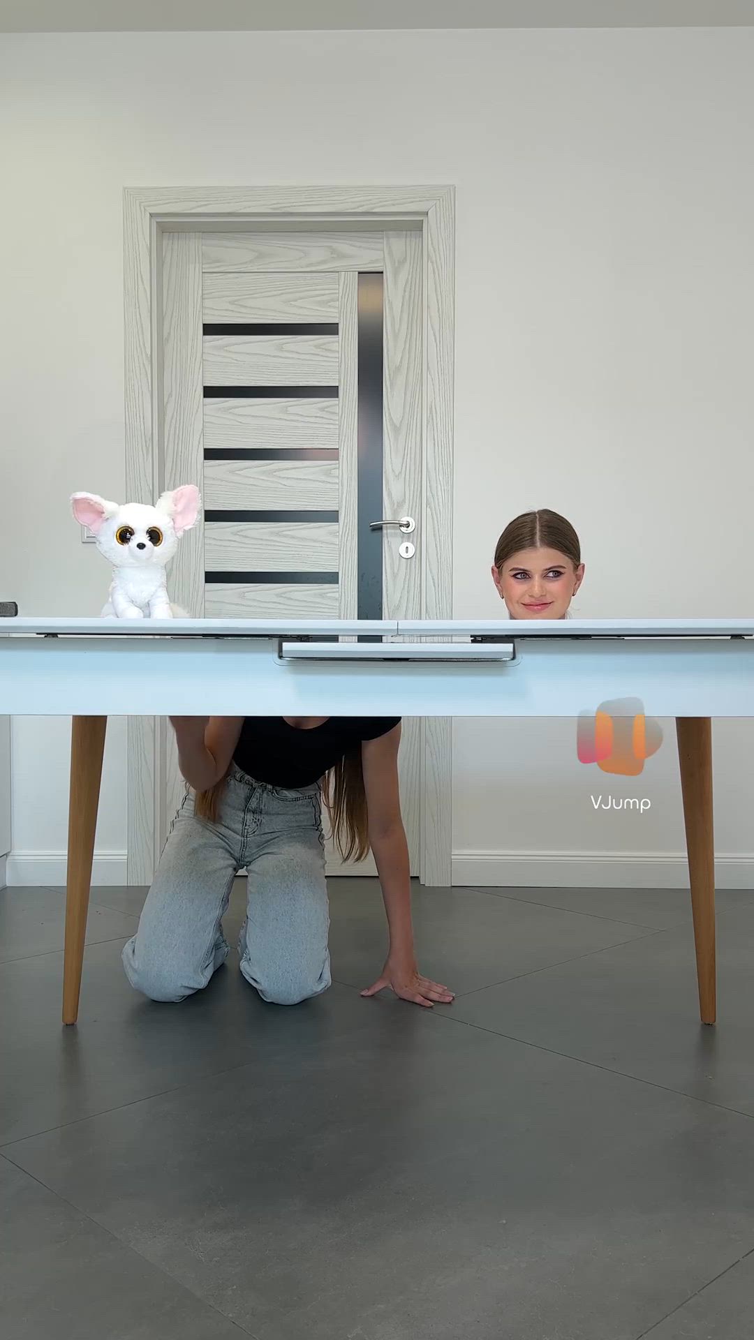 Body without a head looking for a toy under the table ️ How to make a ...