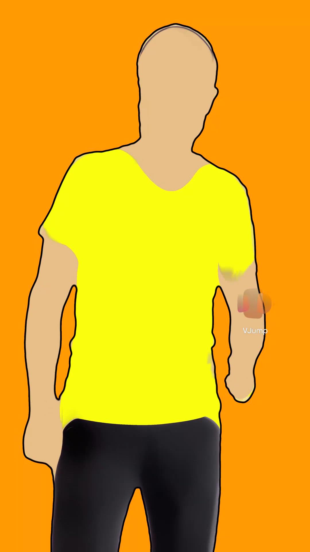 Nod head and turn into a dancing picture ️ How to make a TikTok videoe