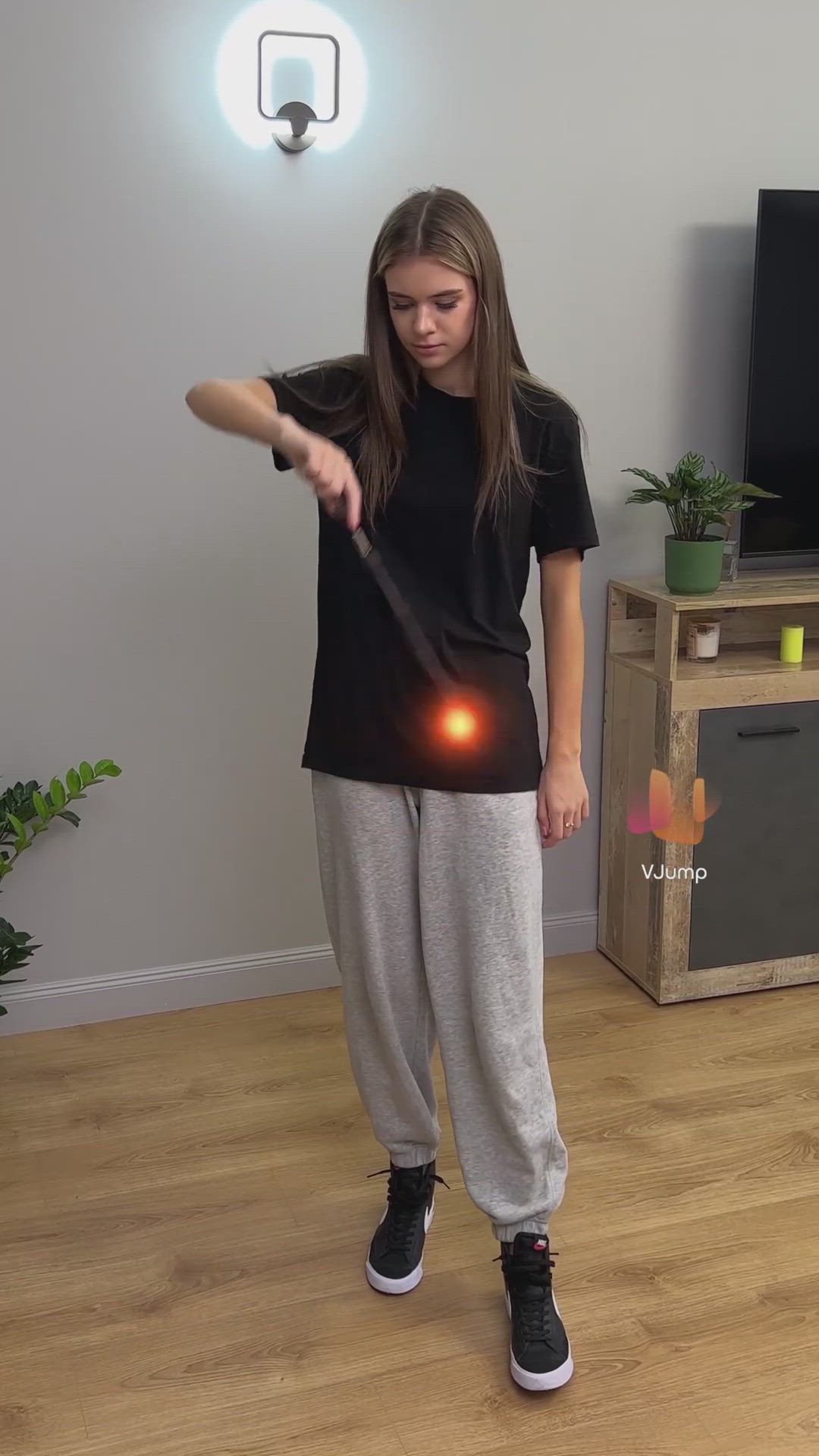 Find a flying magic wand and disappear ️ How to make a TikTok videoe