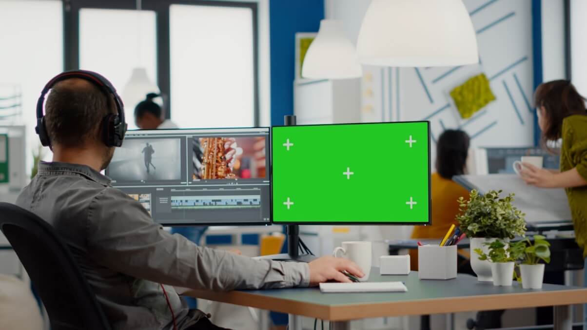Green Screen Template ️ Add green screen template to video | VJump App